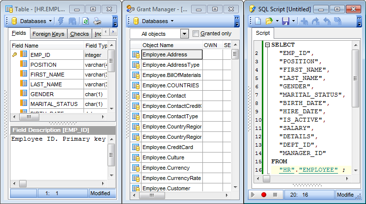 Online Documentation for SQL Manager for PostgreSQL | SQLManager